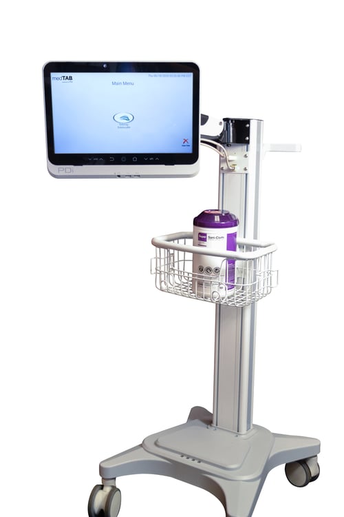 Safely Engage Patients with Communication and Entertainment Carts