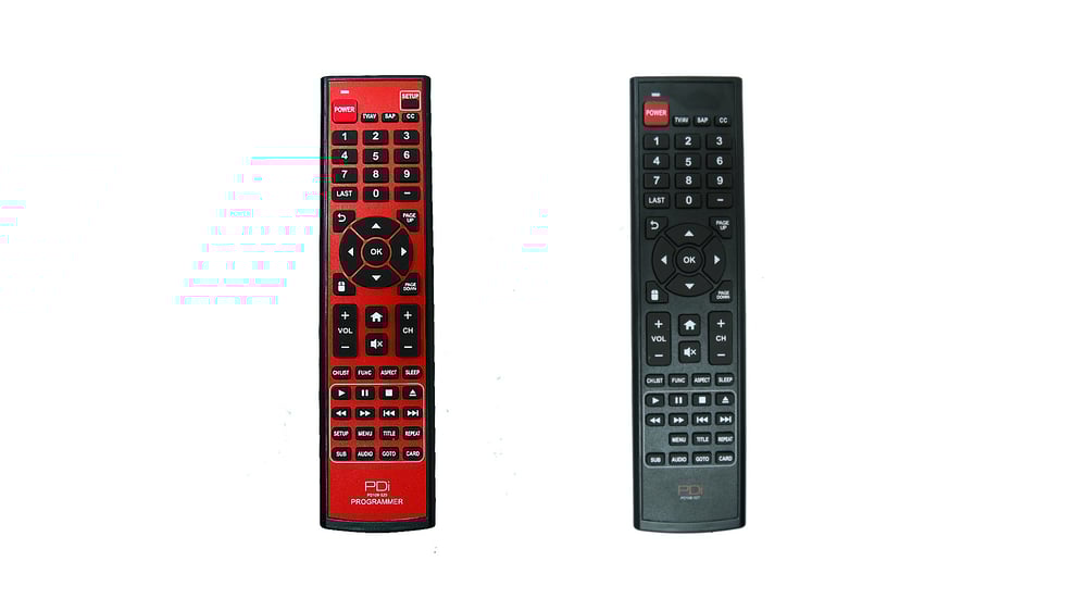 PDi TV Remotes and Pillow Speaker